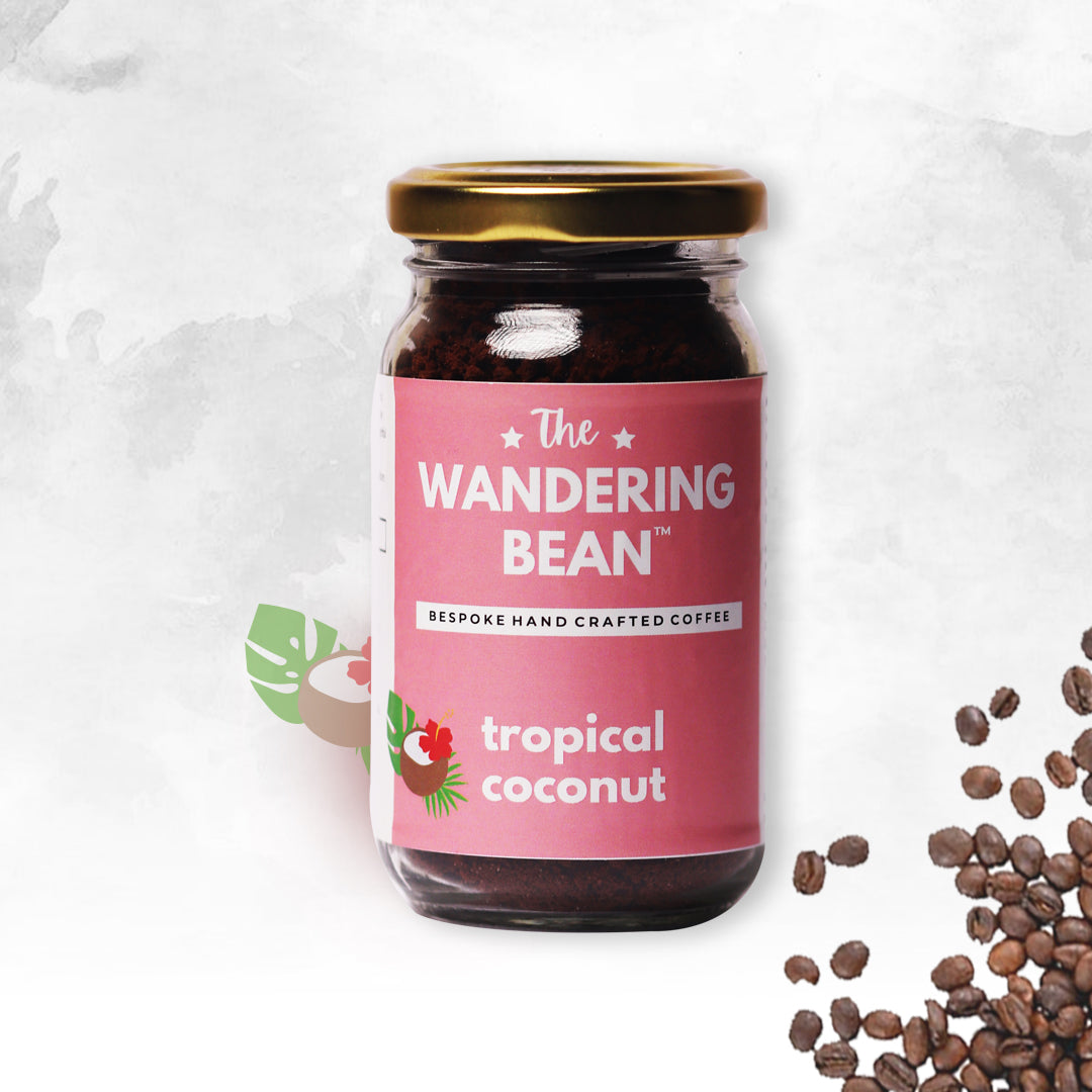 Tropical Coconut Instant Coffee – The Wandering Bean - Flavored Coffee Co.